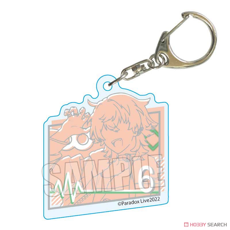 Kanban Acrylic Key Ring Part2 Paradox Live Rokuta (Anime Toy) Item picture1