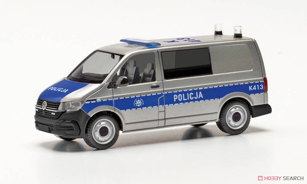 (HO) Volkswagen T6.1 Bus `Policja Polen` (Model Train) - HobbySearch ...