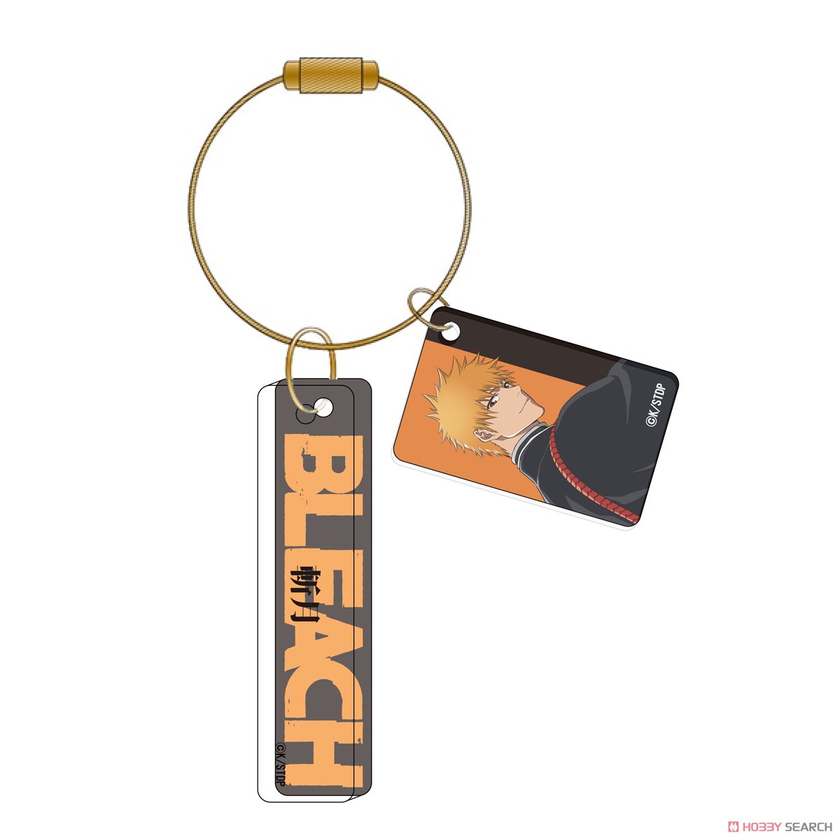 Bleach: Thousand-Year Blood War Acrylic Plate Key Ring Ichigo Kurosaki ...
