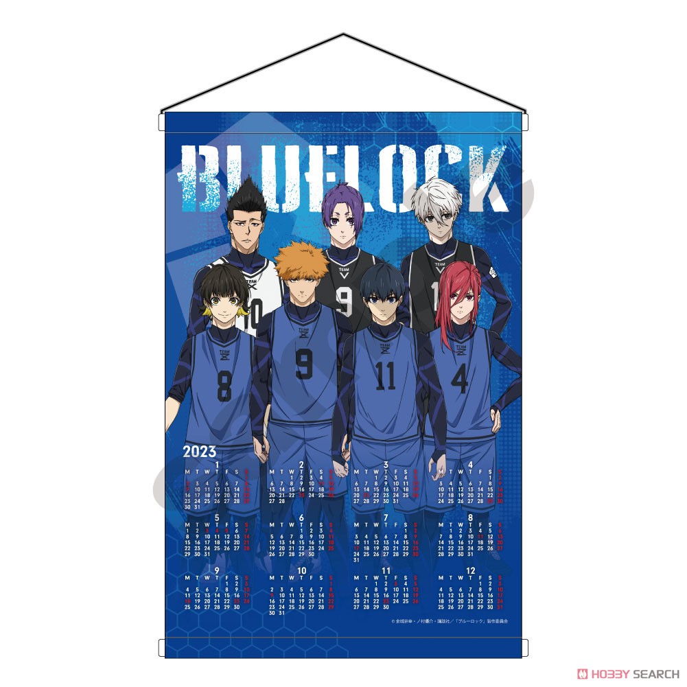 Blue Lock Calendar Tapestry 2023 (Anime Toy) Item picture1
