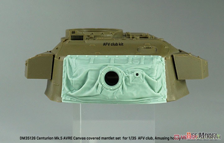 Centurion Mk.5 AVRE Canvas Covered Mantlet Set (for AFV Club, Amusing hobby) (Plastic model ...