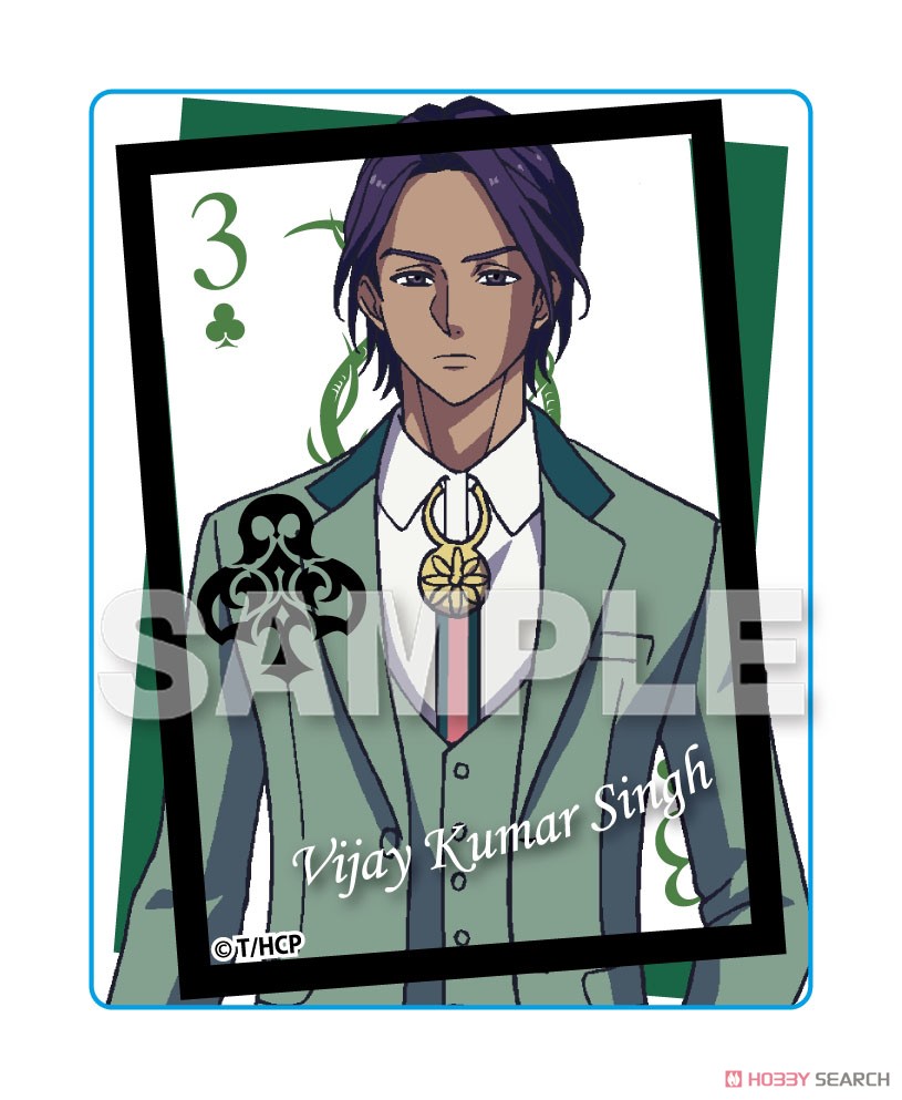 High Card Acrylic Block Vijay (Anime Toy) Item picture1