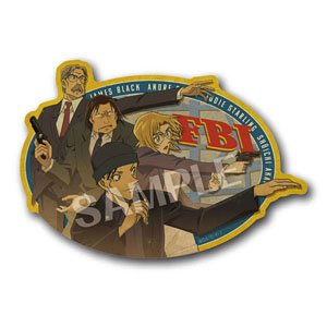 Detective Conan Travel Sticker 8. FBI (Anime Toy) - HobbySearch Anime ...