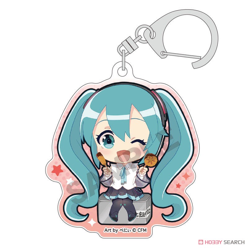 Hatsune Miku Trading Acrylic Key Ring Kansai Enjoy (Set of 8) (Anime ...