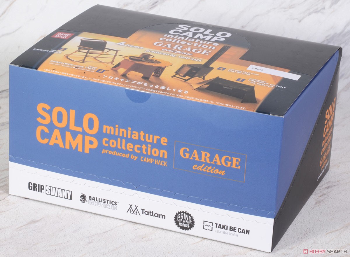 ソロキャンプ ミニチュアコレクション ガレージエディション produced by CAMP HACK BOX版 (12個セット) (完成品) - ホビーサーチ ロボット・特撮